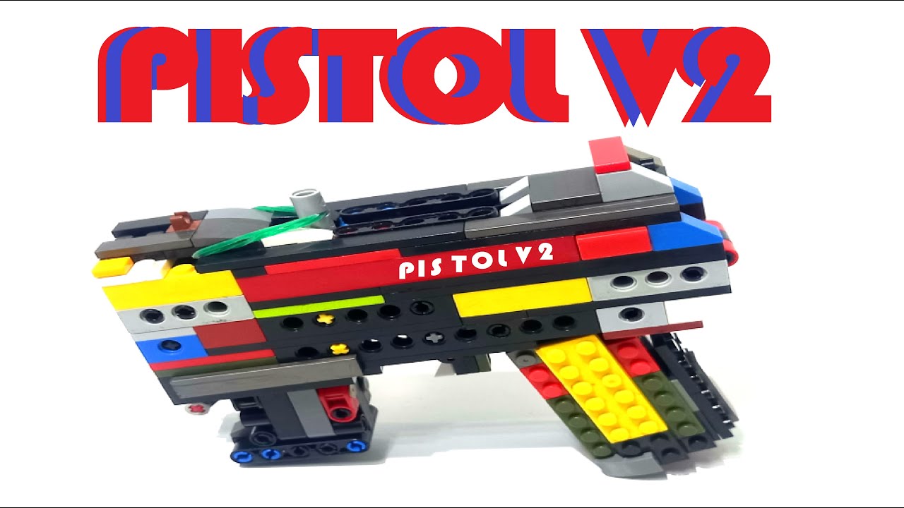 LEGO PISTOL V2 - janisjanis01 - YouTube