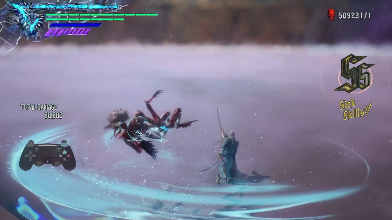 Devil may cry 5 Vergil Void slash trick cancel into judgement cuts in ...