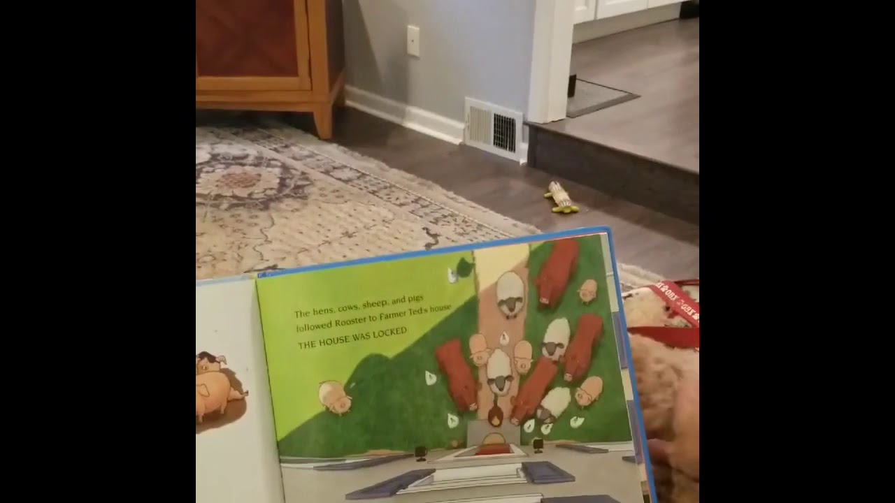 Ms Pilla reads Rooster Can’t Cock a Doodle Doo - YouTube