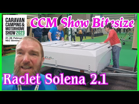 Caravan, Camping & Motorhome Show, Raclet Solena 2.1 Trailer Tent - NEC Bitesize