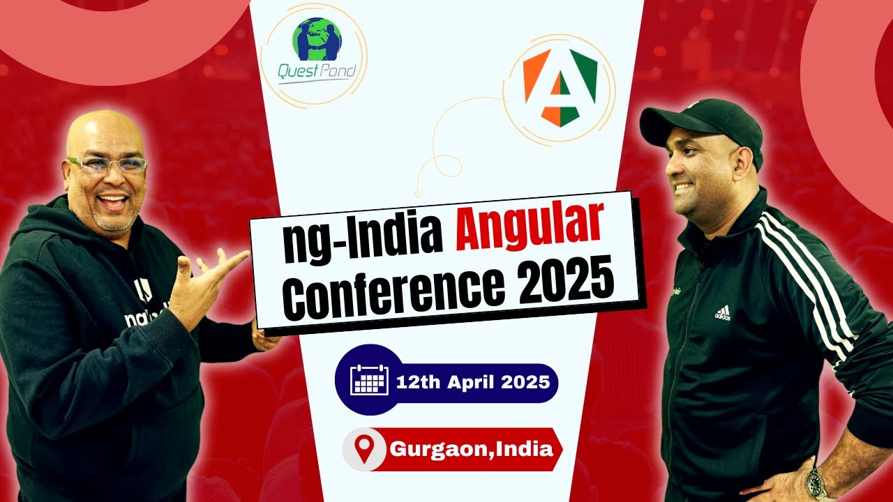 Ng-India :- India's Largest Angular Conference - 2025 - YouTube