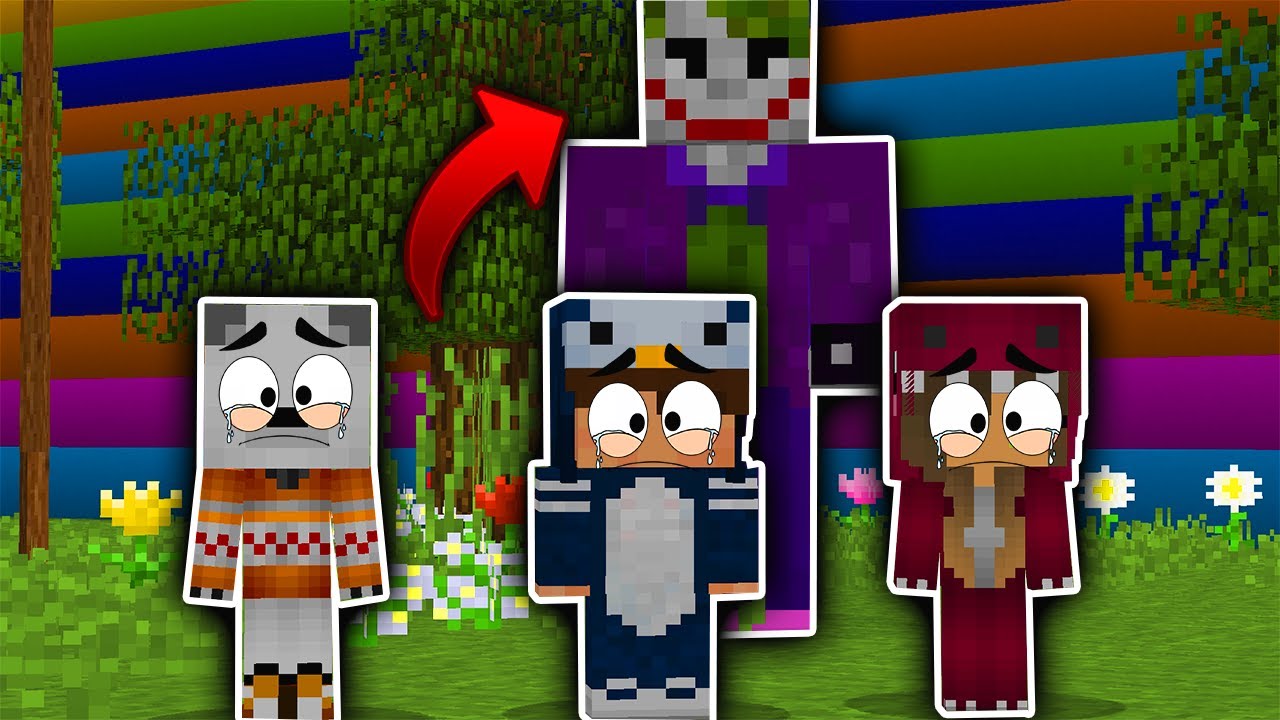 EL JOKER (Guasón) ATACA a BEBE TIMO y BEBE MORITA | MINECRAFT ROLEPLAY ...