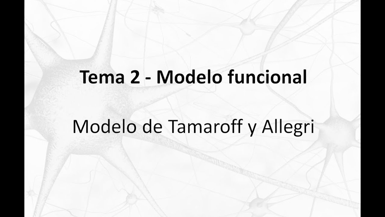 Tema 2 - Modelo funcional - YouTube