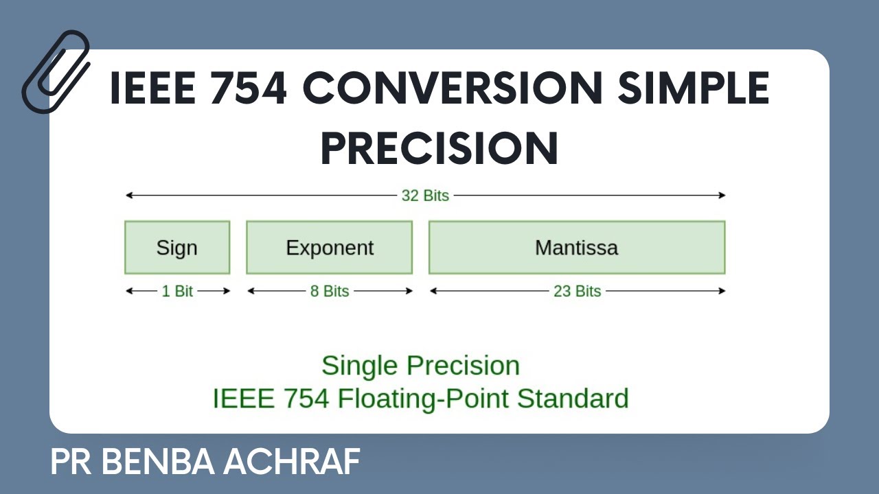 IEEE 754 Conversion Simple Precision YouTube IEEE 754 Conversion Simple Precision YouTube