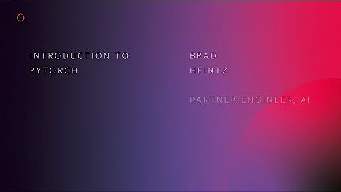 PyTorch Beginner Series - YouTube