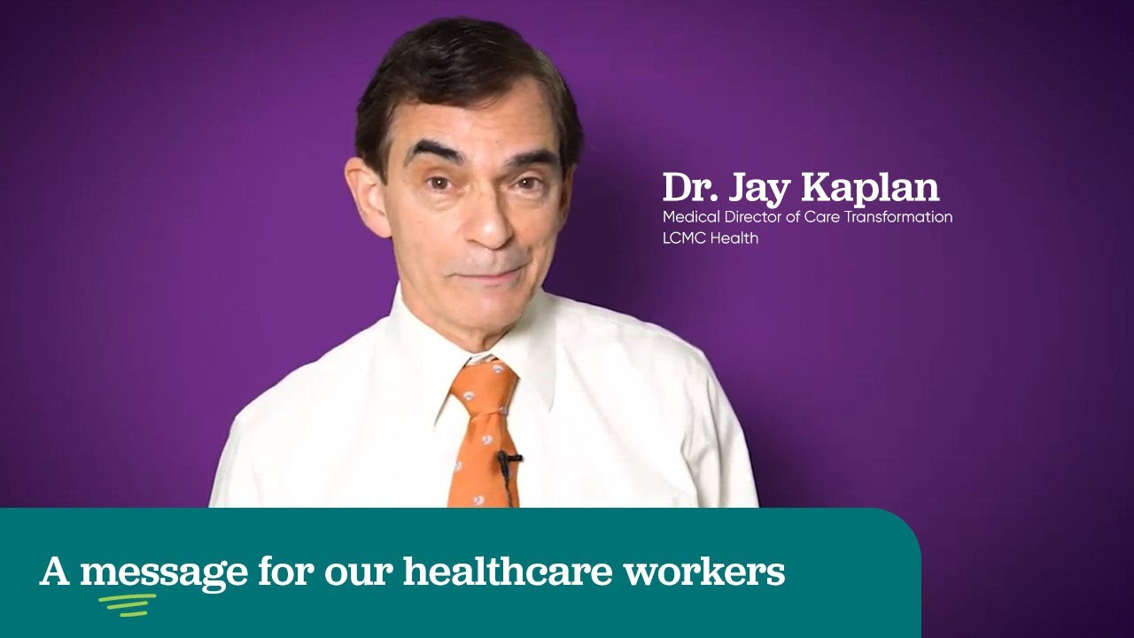 These are not easy times. A message from Dr. Jay Kaplan for our ...