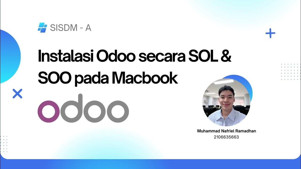 Odoo 16: Tutorial Instalasi Secara SOL + SOO dan Backup Database - YouTube