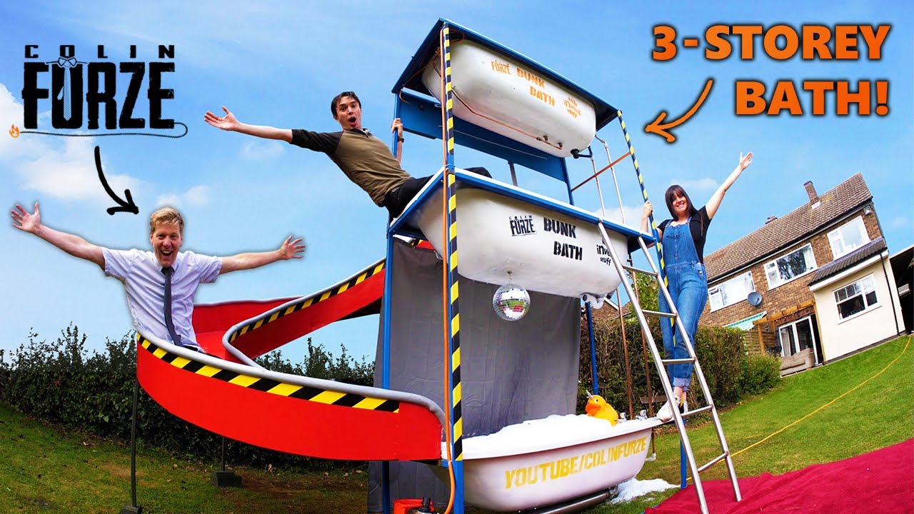 We Built a TRIPLE BATH with Colin Furze! - YouTube