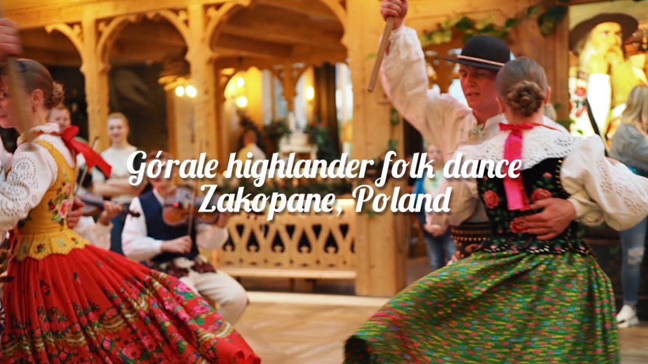 Górale highlander folk dance with real axes, Zakopane, Poland. - YouTube