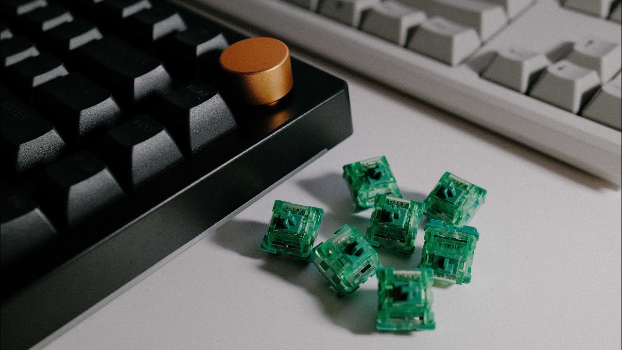 Akko Matcha Green Typing Sound Test [Akko 5075S] - YouTube