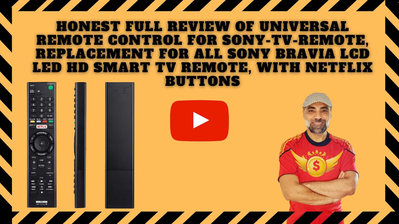 RMT TX100U Universal Remote Control Review for Sony TV Remote ...