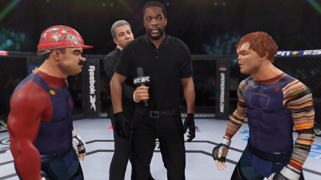 Mario vs. Chucky - EA Sports UFC 4 - Epic Fight 🥑 - YouTube