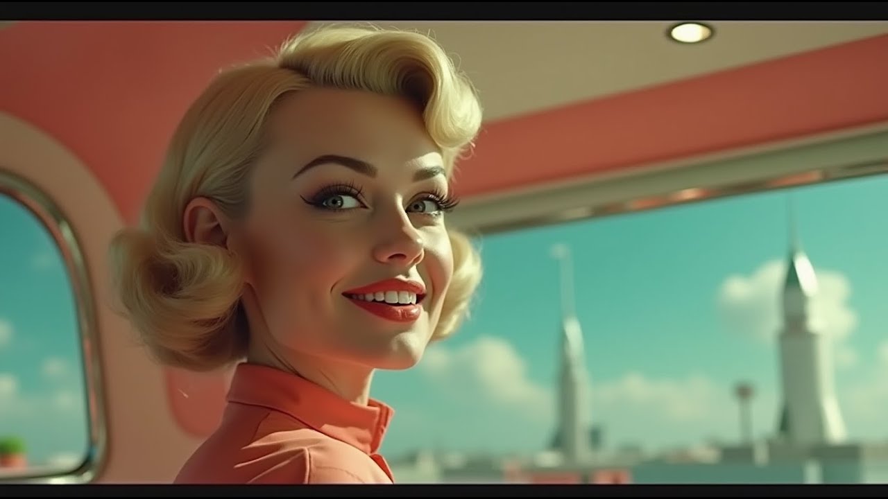 Retro-Future Jazz: Relaxing Music in a 1950s Futuristic Dream - YouTube