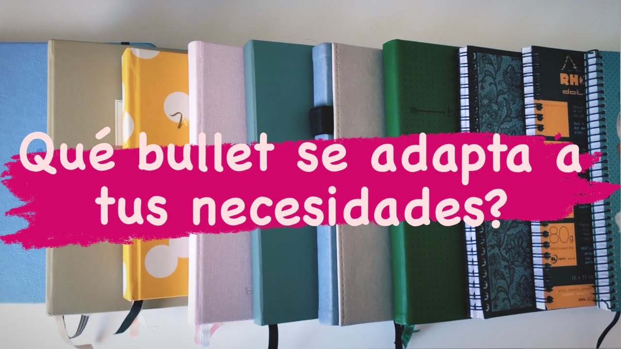 Qué cuaderno elegir para tu bullet journal ? Rhodia , Tiger , Takenote ...