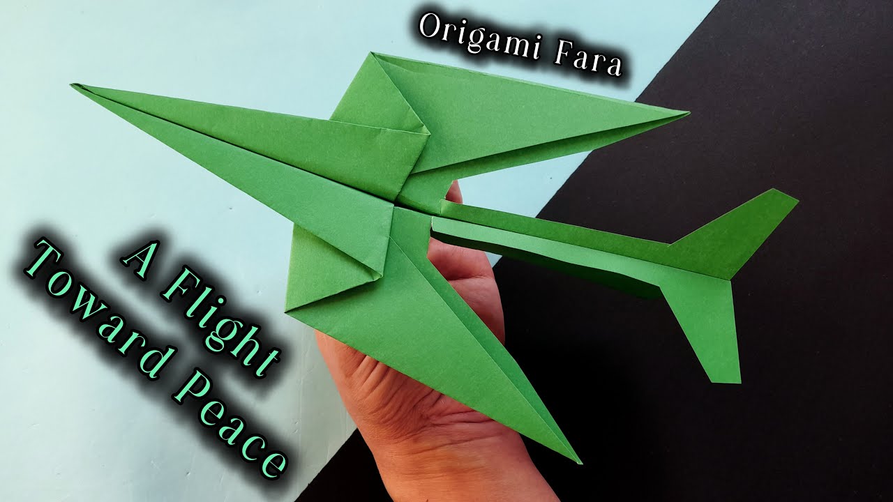 Paper Plane/A Flight Toward Peace/ Let's Choose Play Over War - YouTube