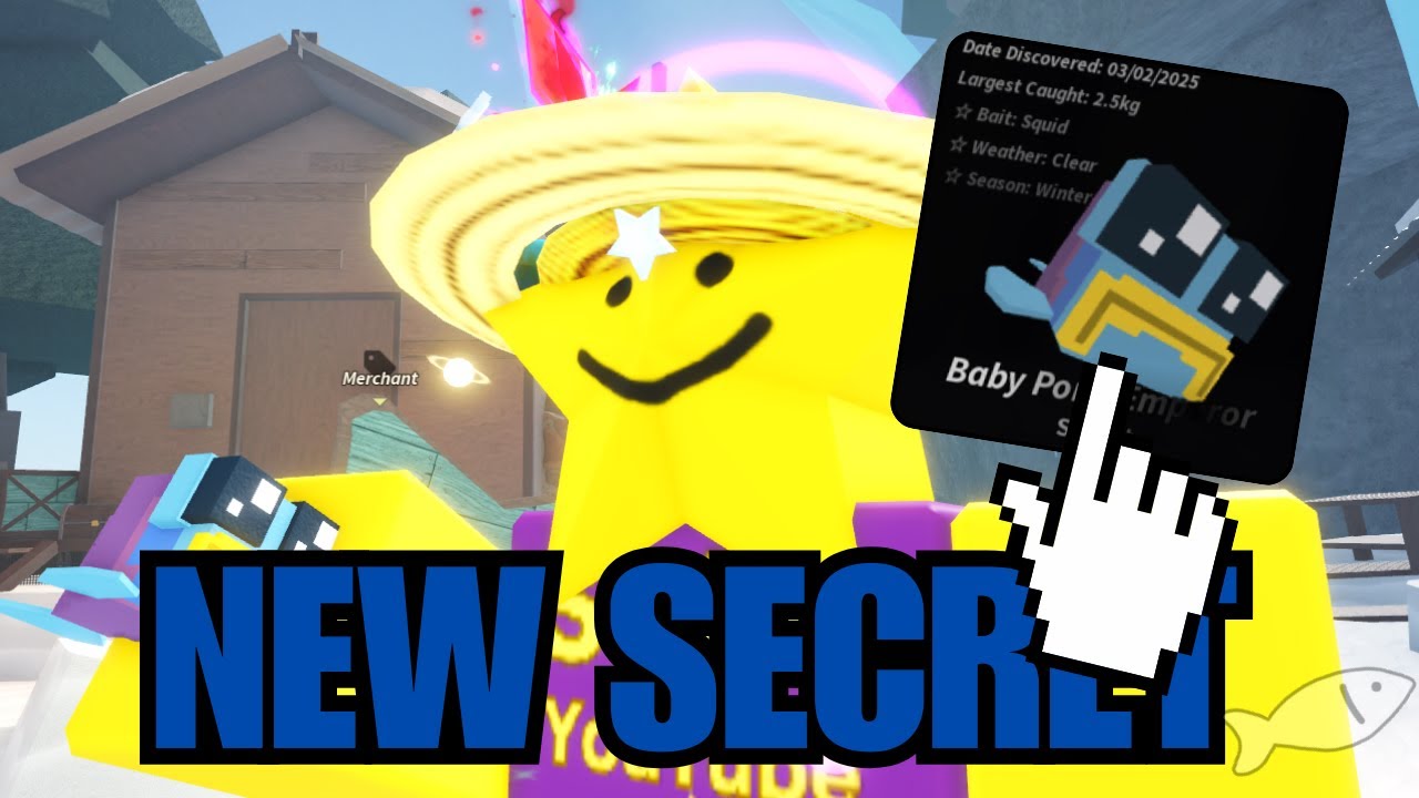 HOW TO GET THE NEW BABY POND EMPEROR FISH! (Fisch) - YouTube