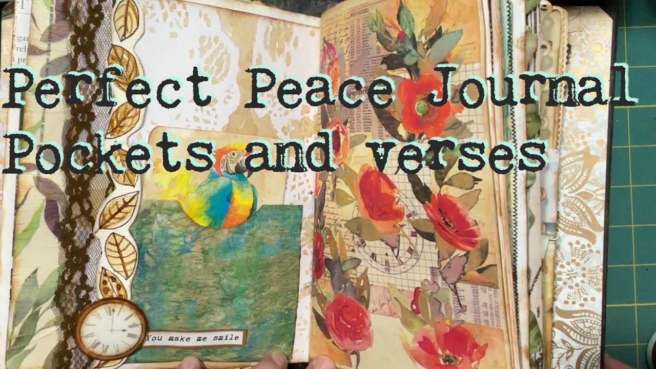 Perfect Peace Journal: pockets and verses - YouTube