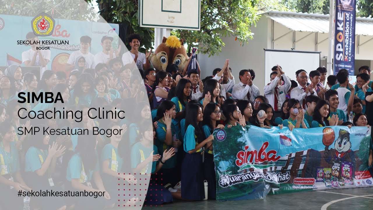 SIMBA Coaching Clinic - SMP Kesatuan Bogor - YouTube
