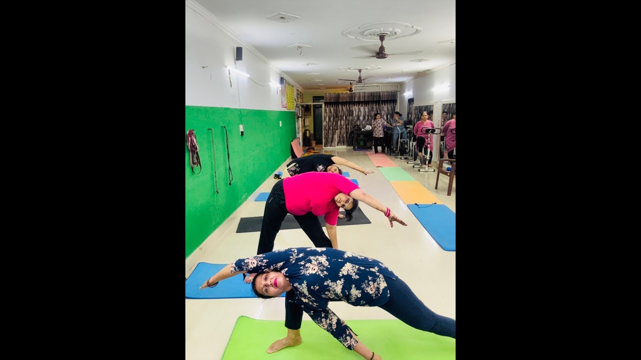 Yoga session for fitness with Dr. Sandhya - YouTube