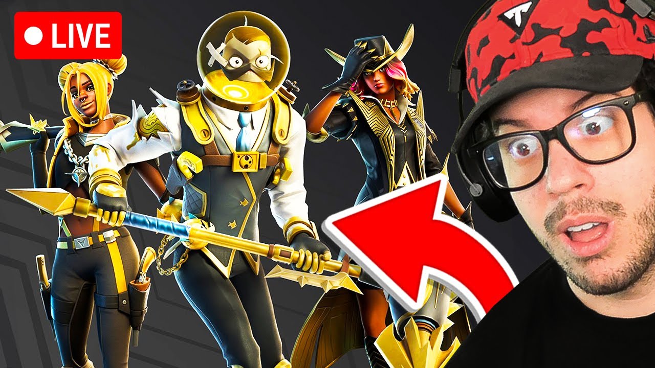 New GOLD ELITE PACK in FORTNITE! - YouTube