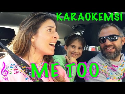 Arabada Karaokemsi Şarkı Söylüyoruz | Me Too - Meghan Trainor | Bizim Aile Eğlenceli Çocuk Videoları