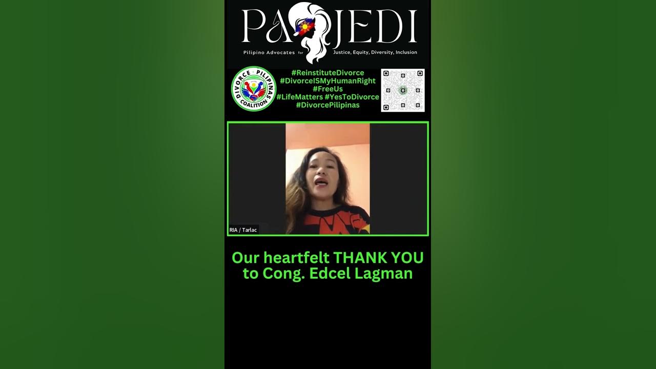 Thank you Cong Lagman from Ria, a Bicolana &-OFW - YouTube
