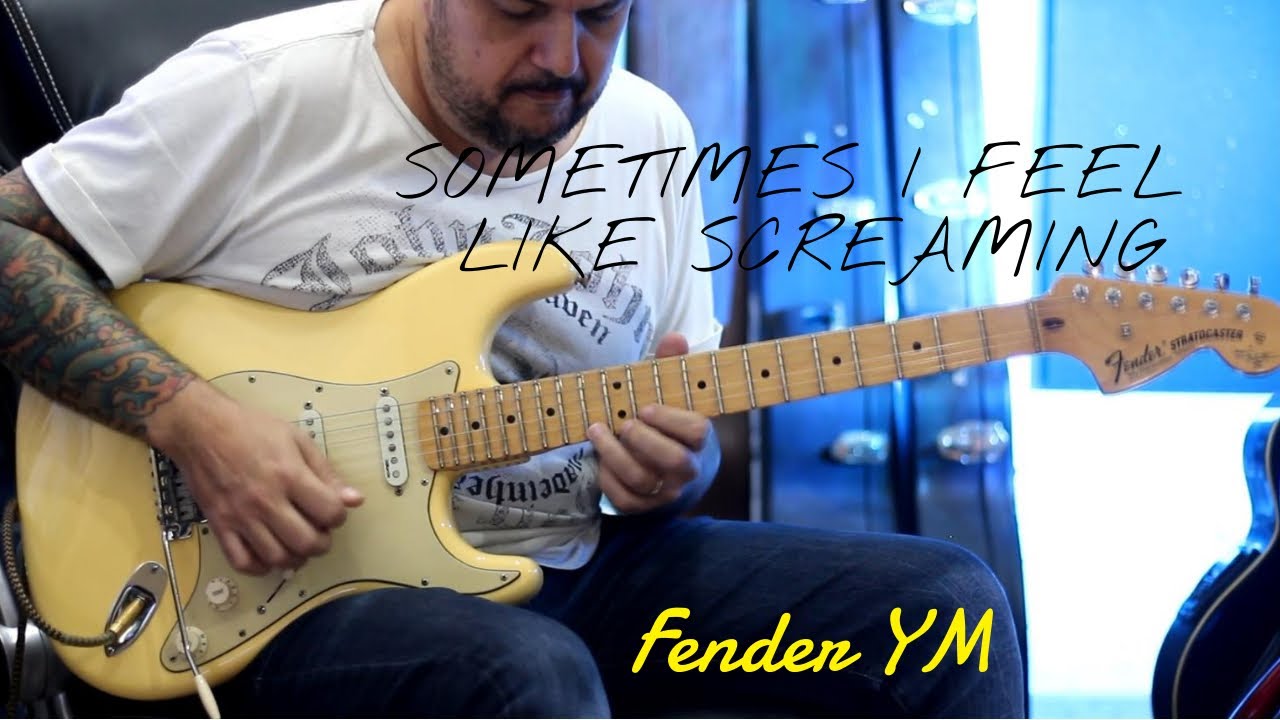 Fender Yngwie Malmsteen - Sometimes I feel like screaming - YouTube