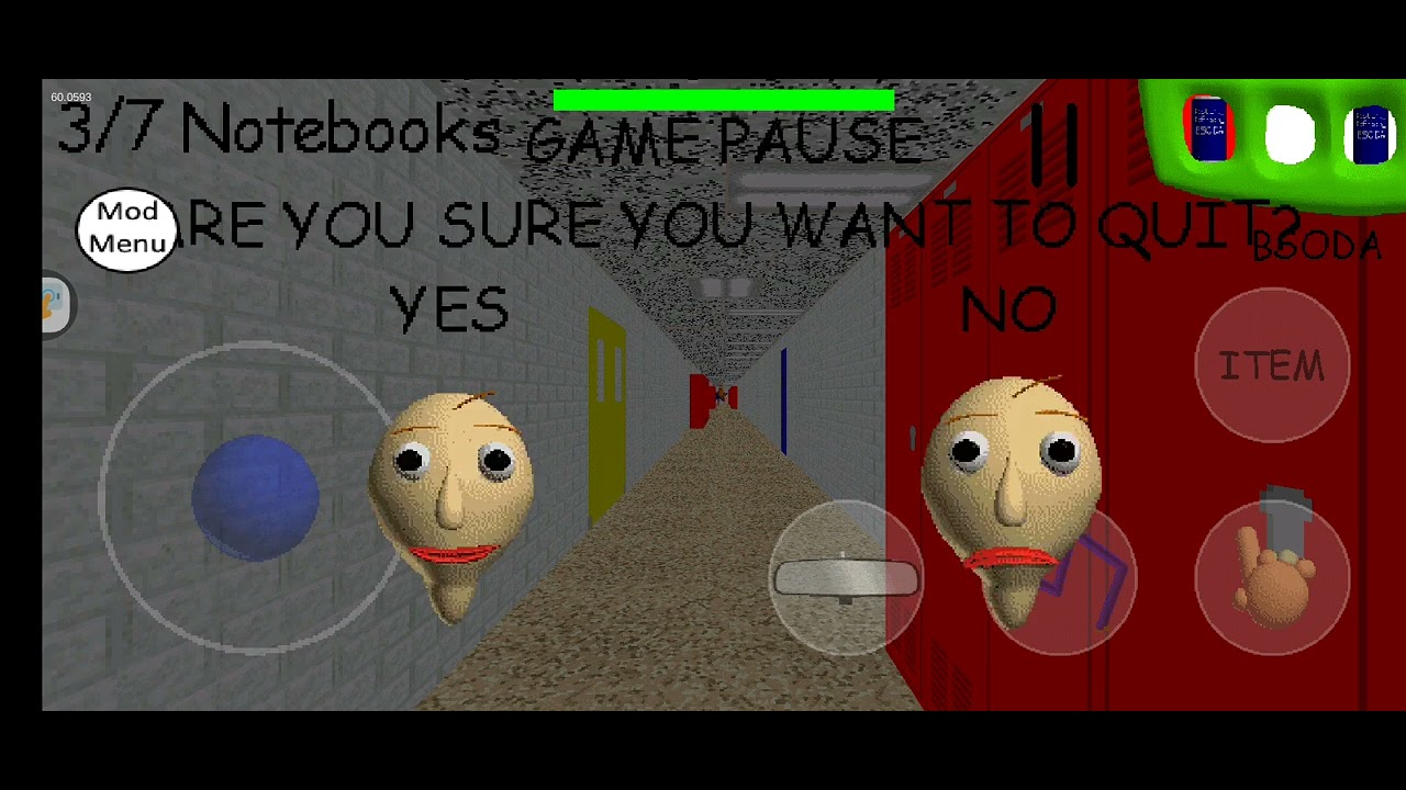 baldi loves Apple mod menu vcs estavam com saudade do baldi basics ...