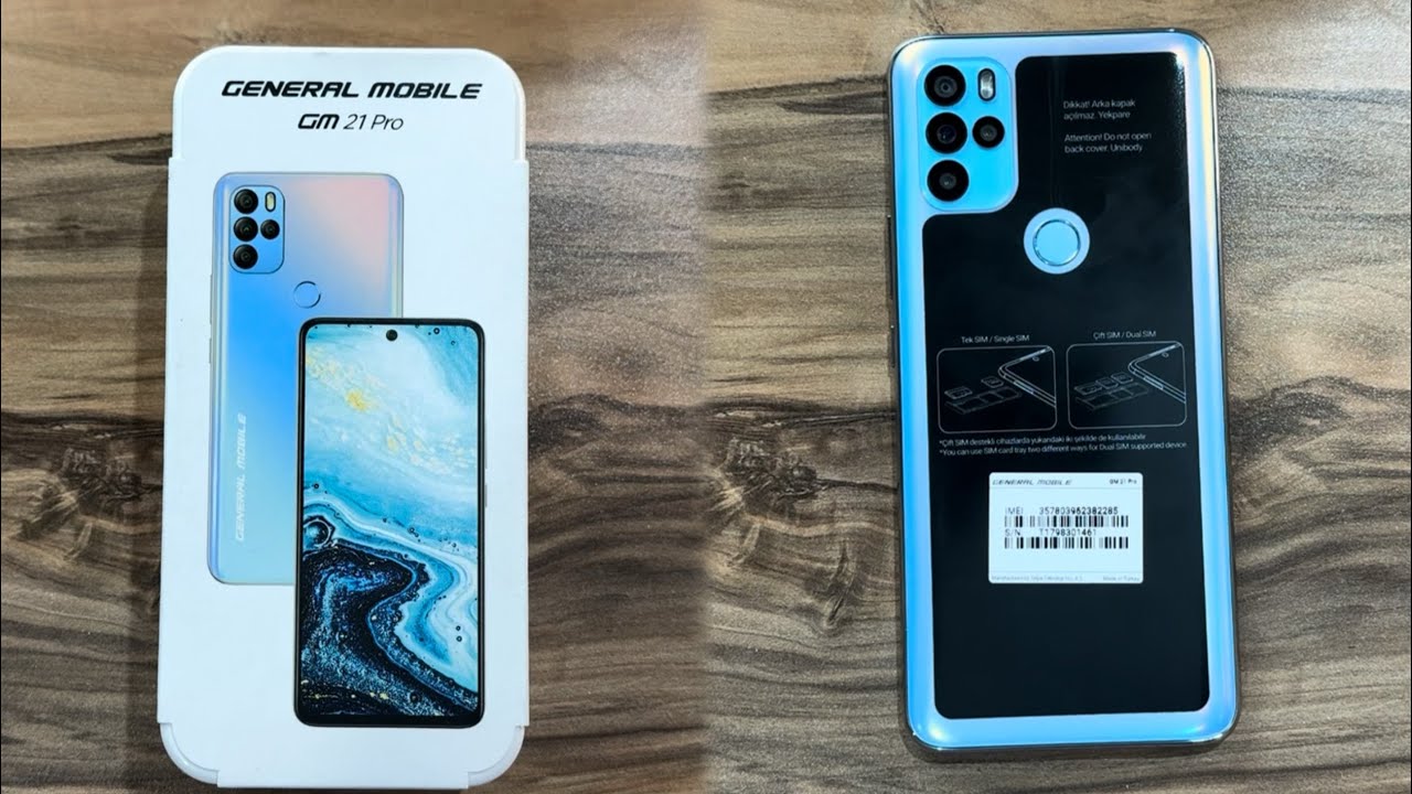 General Mobile GM 21 Pro Unboxing & Update - YouTube