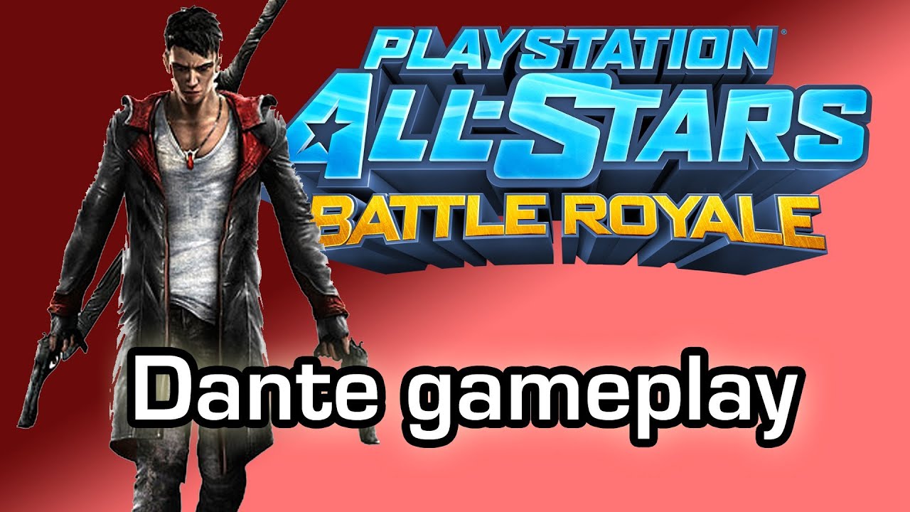 Dante gameplay - PlayStation All-Stars Battle Royale (1080p) - YouTube