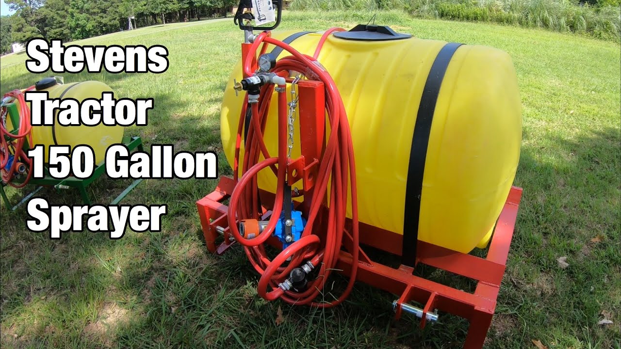 150 Gallon 3 Point Hitch Sprayer Economy/Deluxe | The Sprayer Series 2 ...