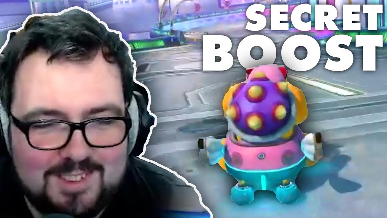 Secret Speed Boost in Mario Kart! - YouTube