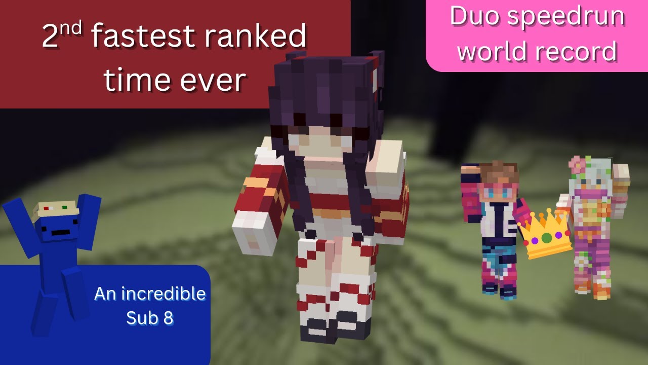2nd fastest ranked run! This week in minecraft speedrunning - YouTube