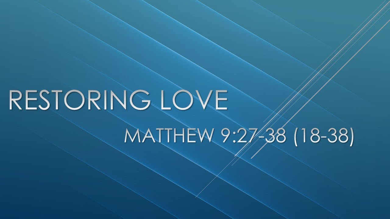 Restoring Love - YouTube