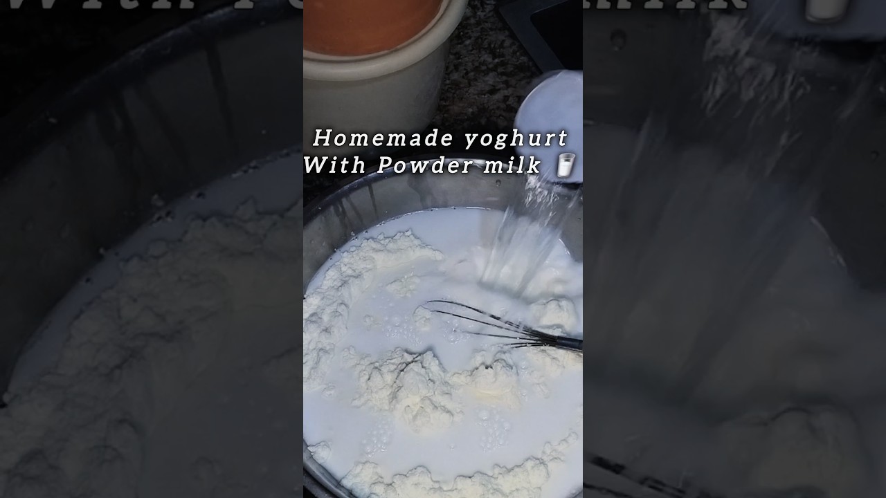 with just 2 ingredients. YOGHURT is ready. #homemade #greekyogurt #diy ...