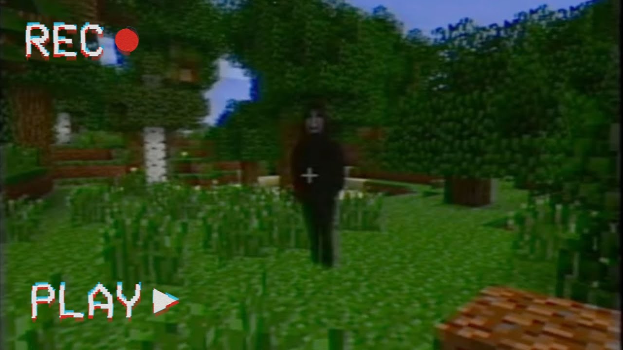 L'HORREUR DE CETTE VHS MINECRAFT PERDUE #creepy #creepypastas # ...