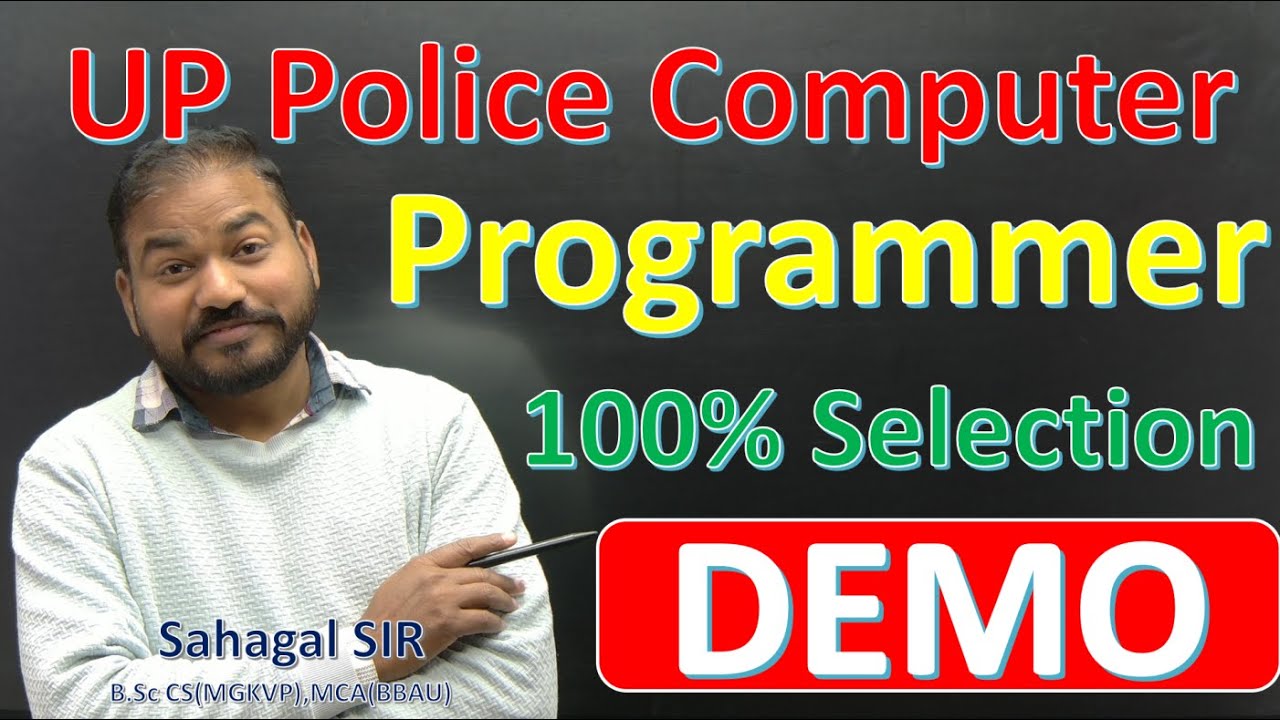 UP Police Programmer Grade-2 🔥 Selection Series Demo | Ab Selection ...