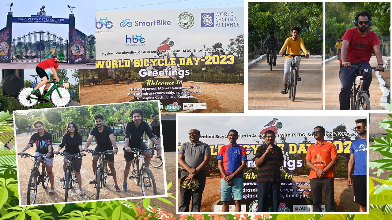 june 3rd World Bicycling Day Celebrations in Pala Pitta Cycling Park ...