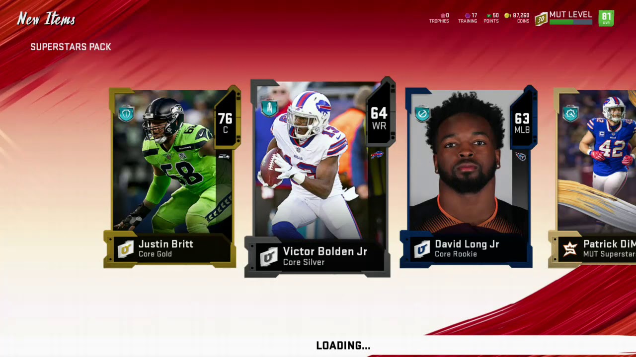 Madden NFL 20, MUT 61 Superstar packs - YouTube