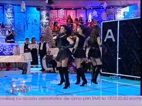 Andreea Balan - Lectie de dans @ Craciun in Familie | Antena 1