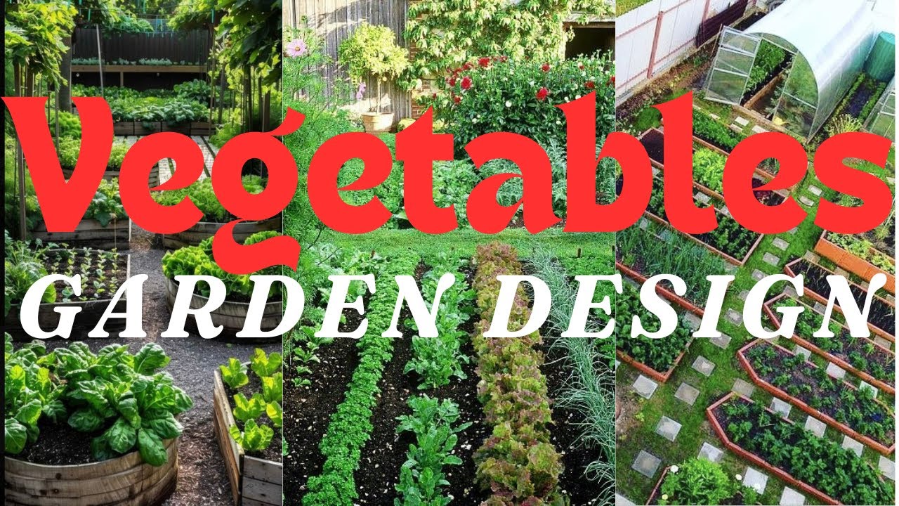 🌱 Creative Vegetable Garden Design Ideas for Your Backyard 🏡 | Grow ...