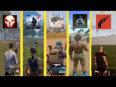 TOP 6 beast survival games like rust in mobile 🔥|أفضل ستة ألعاب تشبه ...