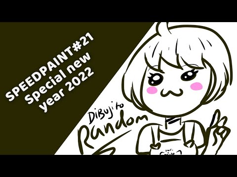 Special New Year 2022 - speedpaint#21 - YouTube