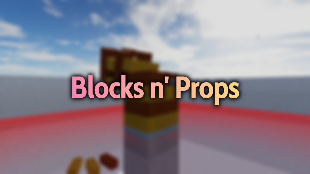 Playing Blocks n' Props on Roblox - YouTube