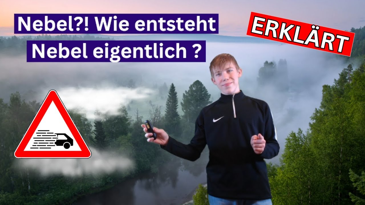 Wie entsteht eigentlich Nebel? Erklärung #nebel #wetter - YouTube