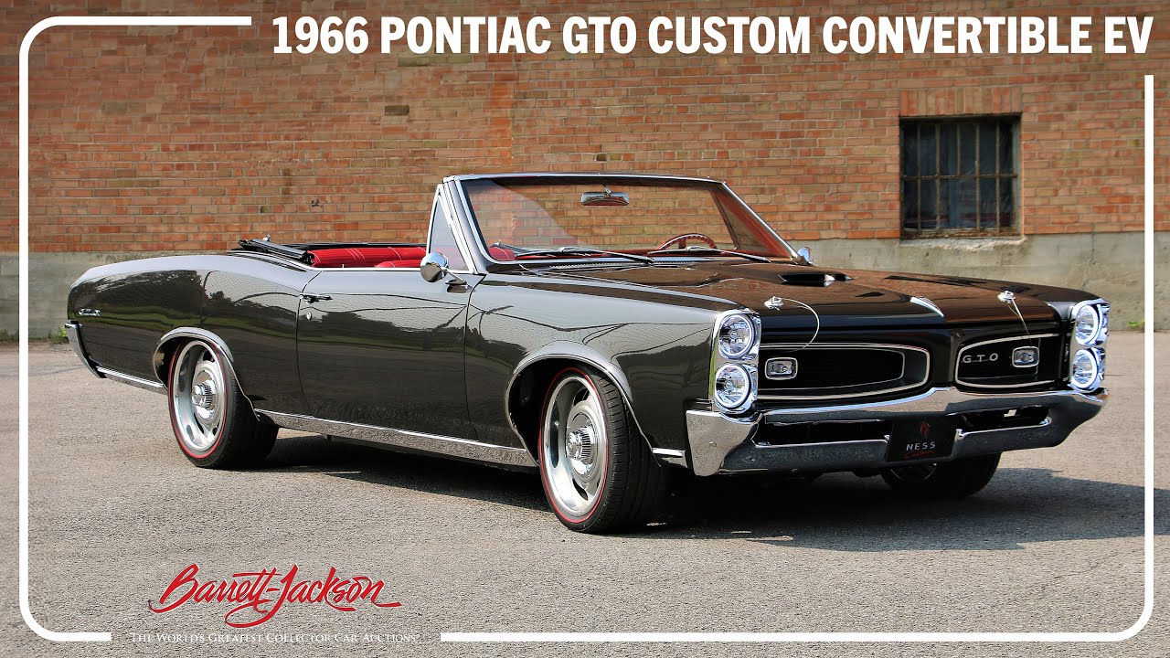1966 Pontiac GTO Custom EV Convertible - BARRETT-JACKSON 2024 ...