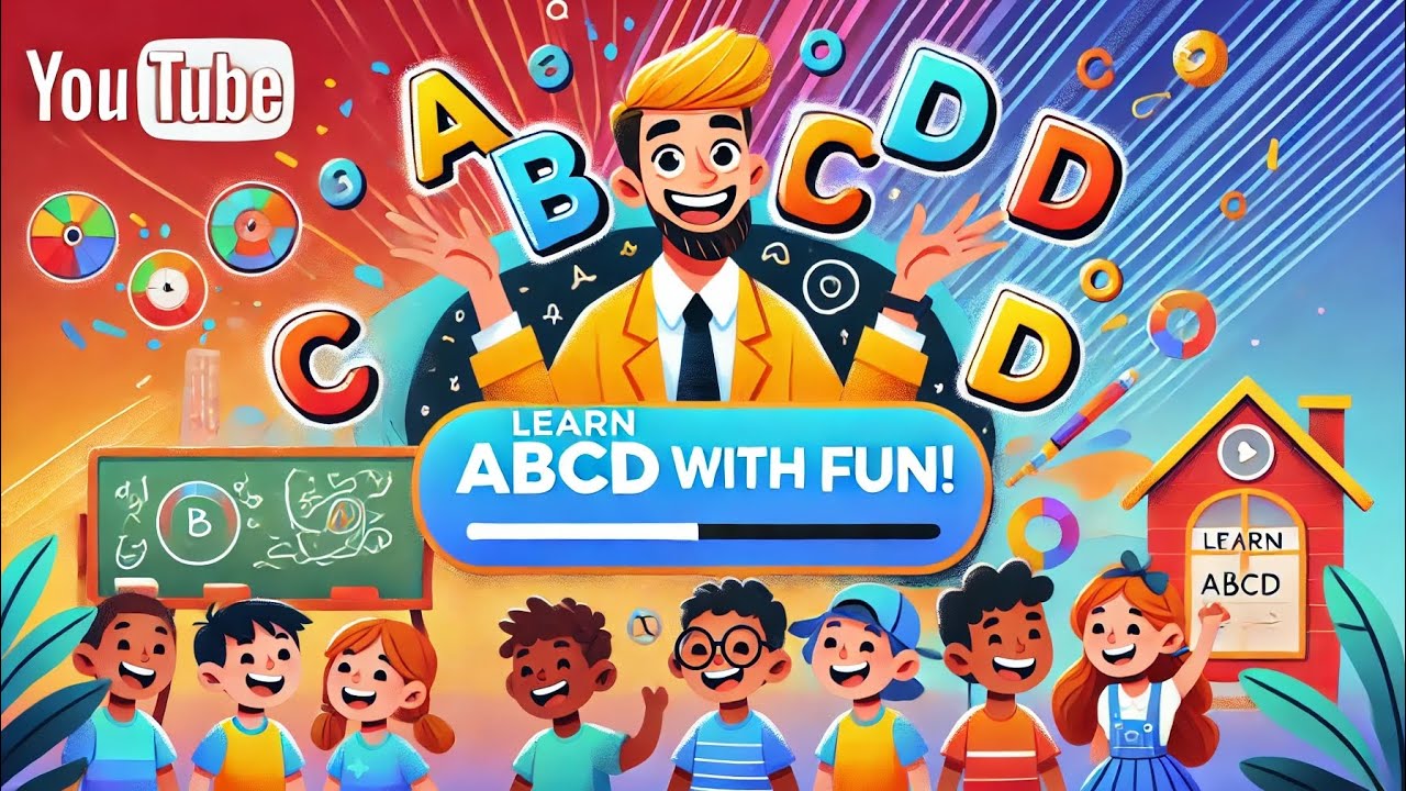 ABC Song for Kids | Learn A to Z with Fun Animations | English Alphabet ...