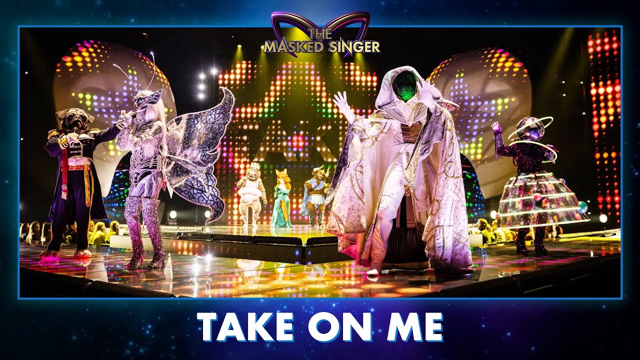Groepsnummer - ‘Take On Me’ | The Masked Singer | seizoen 3 | VTM - YouTube