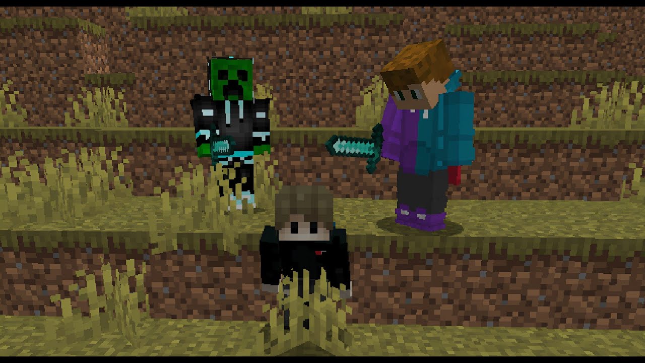 Three Minecraft Speedrunners: Fight To The Finish - YouTube