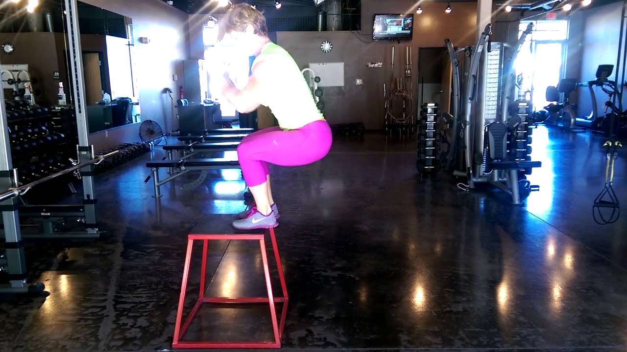 Plyo Box jump Burpees - YouTube